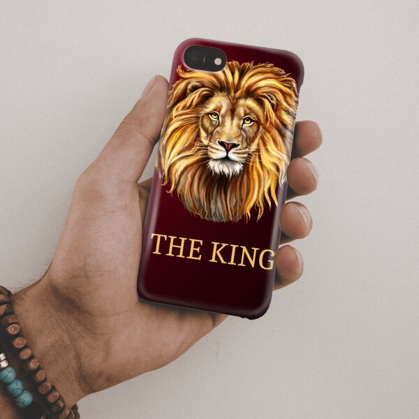 Lion Iphone Case - Etsy