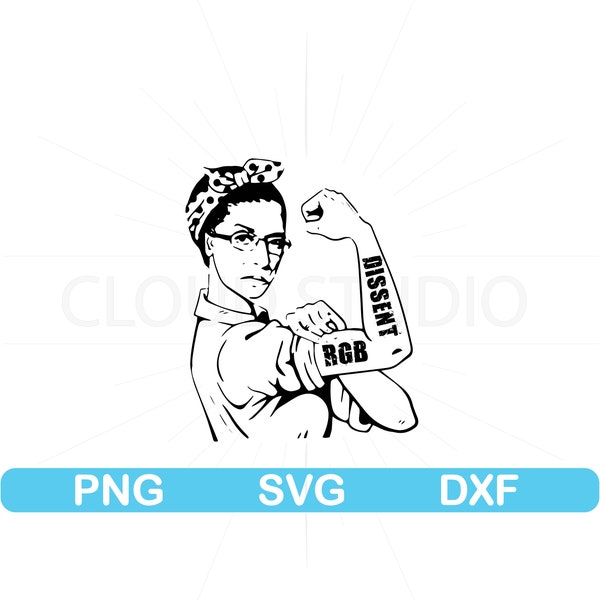 Rbg Svg - Etsy