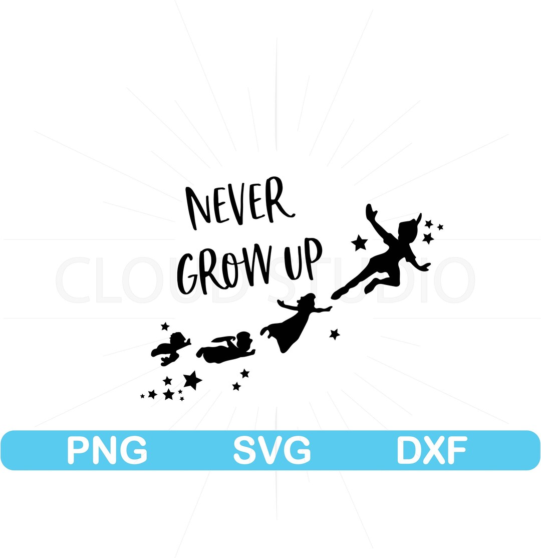 Never Grow up Svg, Magic Land Svg, Family Trip Svg, Family Vacation ...