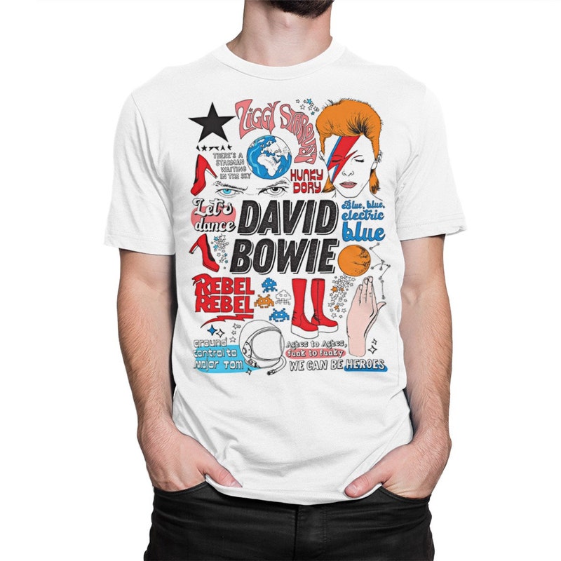 David Bowie Shirt - Etsy