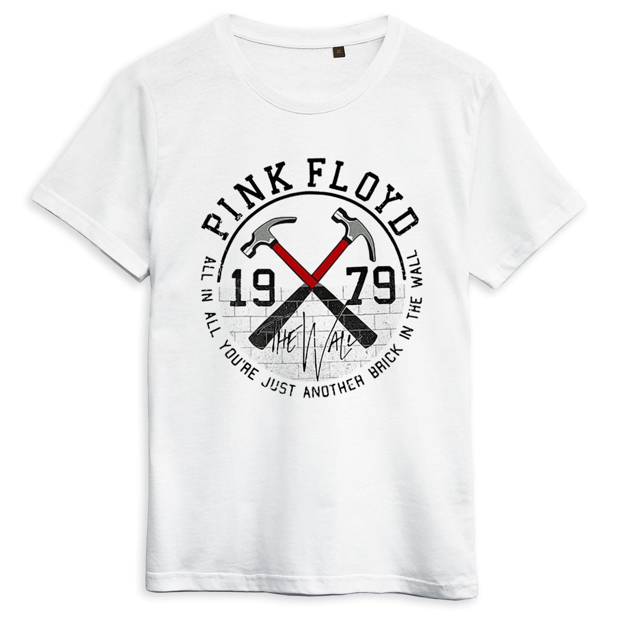 Pink Floyd the Wall 1979 T-shirt, Men's and Women's Sizes Pink Floyd the Wall 1979 T-shirt, Men's and Women's Sizes