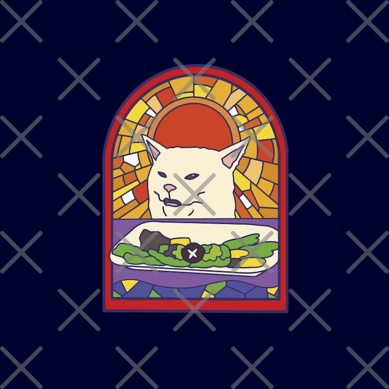 Smudge the Cat Meme SVG Cut File - Etsy