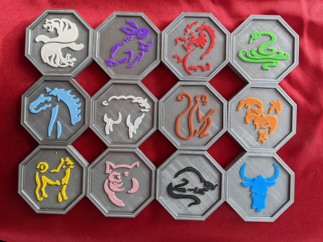 Jackie Chan Adventure Talismans Set of 12 Magnetic - Etsy