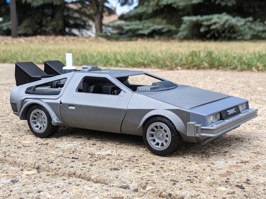 Delorean Magnetic Puzzle Car - Etsy
