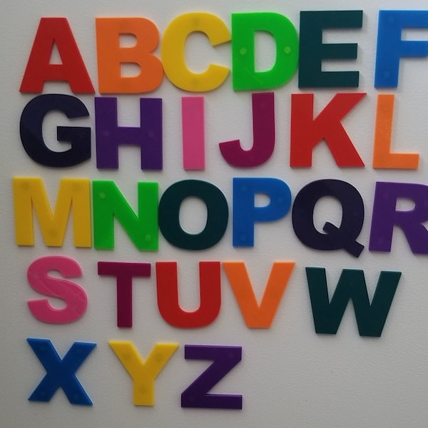 Magnetic Letters - Etsy