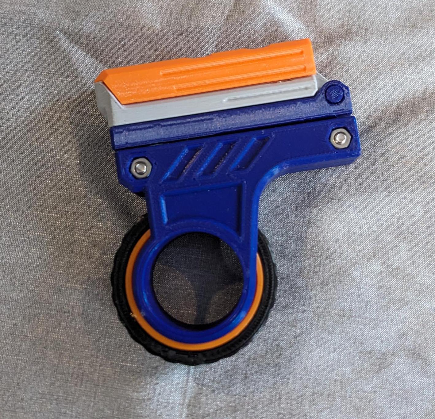 Fidget Toy Pistol - 5 Functions Including Pullback, Flipper, Slider ...
