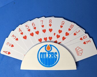 Wooden Curved Playing Card Holder Great for Children - Etsy