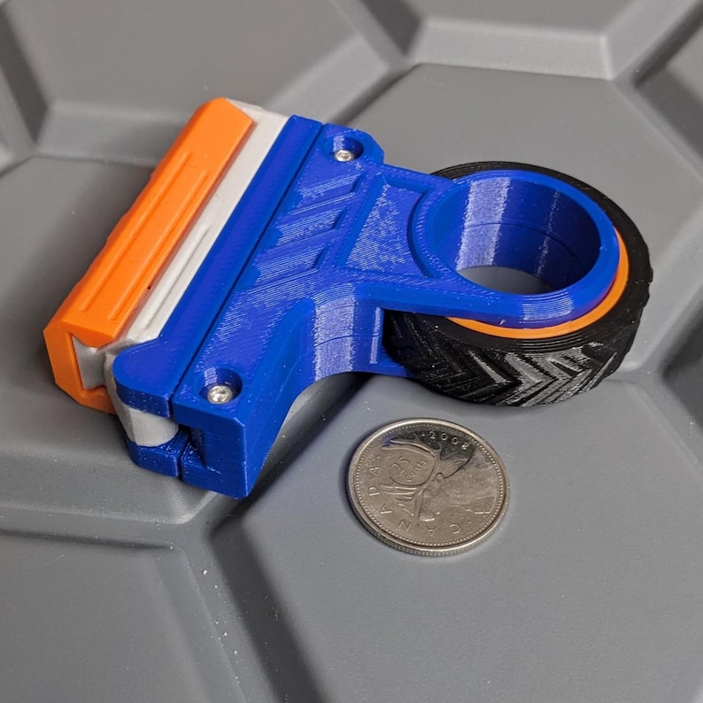 Fidget Toy Pistol - 5 Functions Including Pullback, Flipper, Slider ...