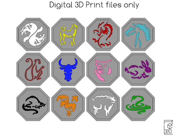 Jackie Chan Adventures - 12 Talismans - Etsy