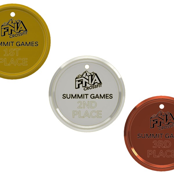 Custom 3d Printed Medals - Etsy