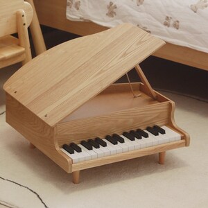 Wood Kids Piano Toys, Children Wooden Piano, Kid's Mini Piano Toy, Wood ...
