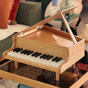 Minimal Piano Toy, 37 Keys Piano, Wooden Mini Kid's Piano, Music Study ...