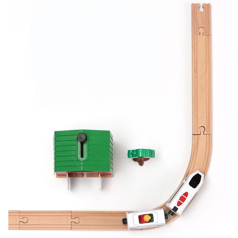 Children Train Track Set, Wooden Train Accessories Toy, Train Track ...