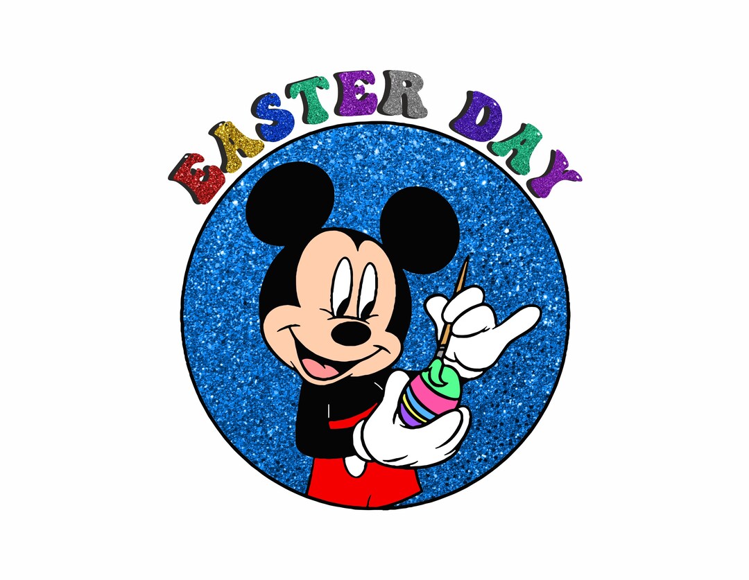 Mickey and Friends Easter Bundle, Wınnıe the Pooh Easter Svg / Mickey ...