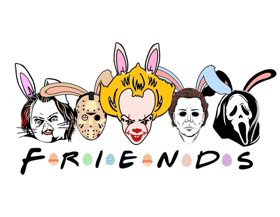 Easter Killer Mugshot Png,svg, Horror Easter Svg,png, Happy Easter Day ...