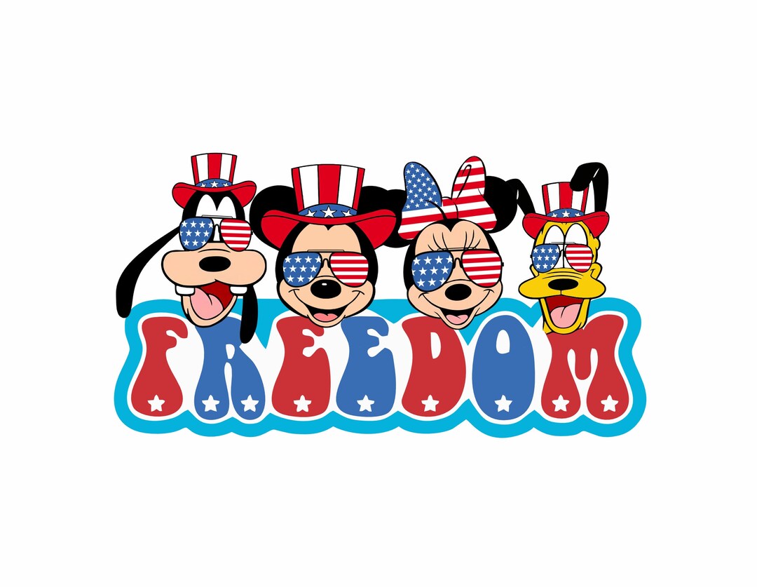 4th of July Mickey PNG, Mickey Png, Fourth of July Sublimation ...