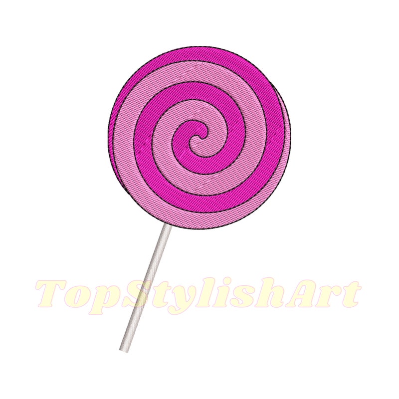 Lollipop Embroidery - Etsy