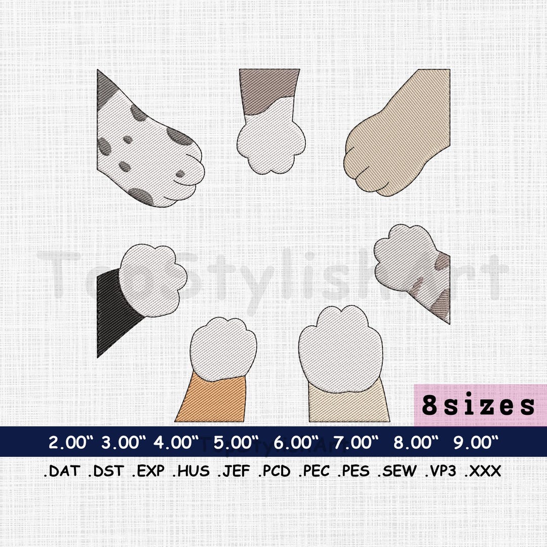 Mini Cat Machine Embroidery Designs, Cats Hand Digitized Pattern, Cats ...