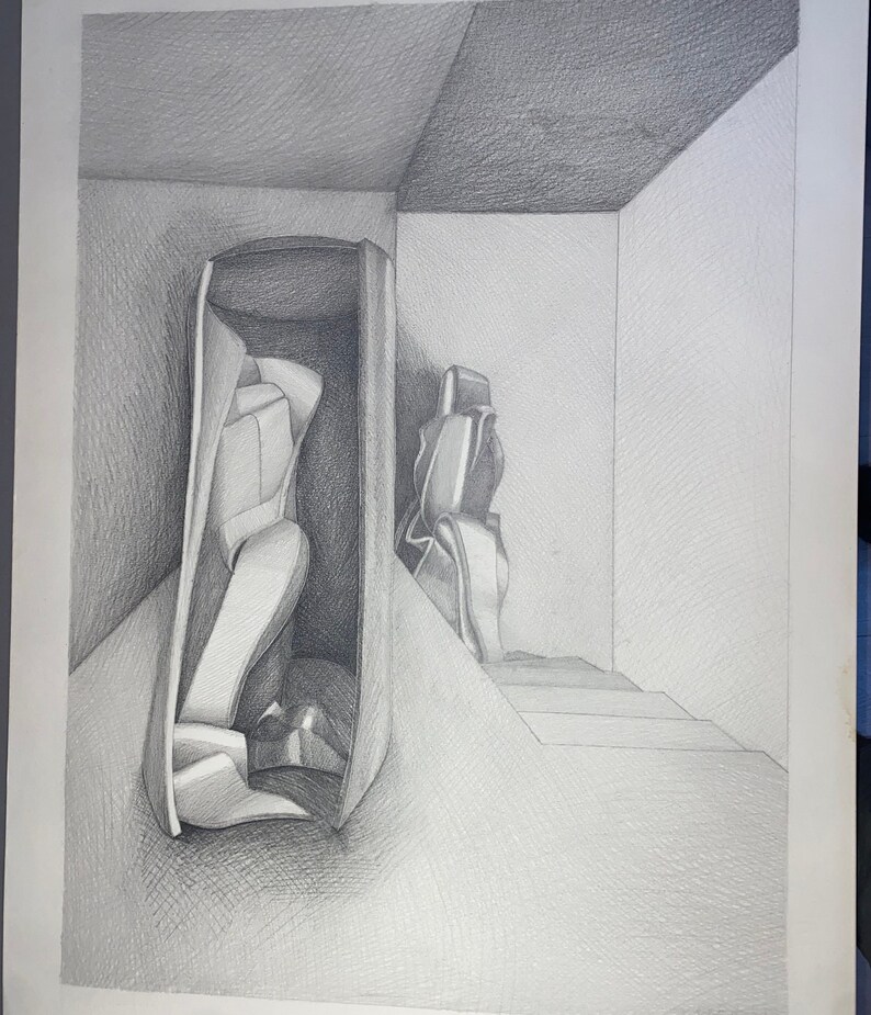 1973 Rare Drawing by Albert Debois - Etsy