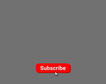 Animated Youtube Subscribe Button Overlay for Intro Videos - Etsy