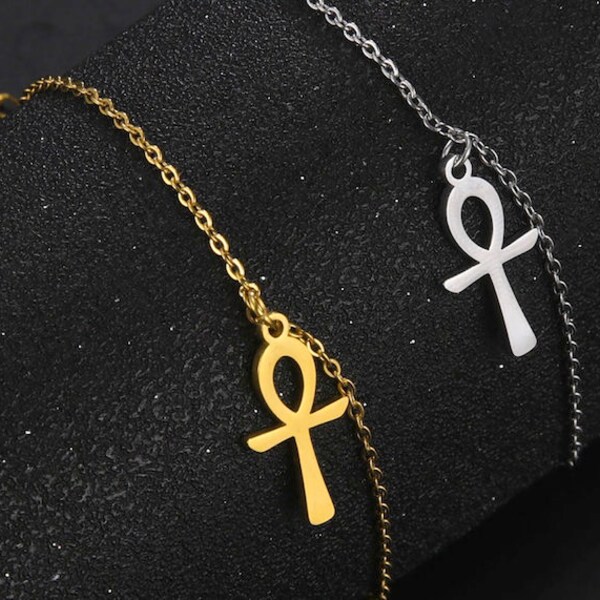 Ankh Bracelet - Etsy