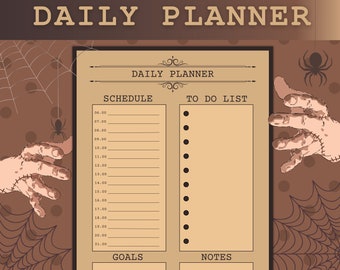 Wednesday Inspired Planner - Etsy