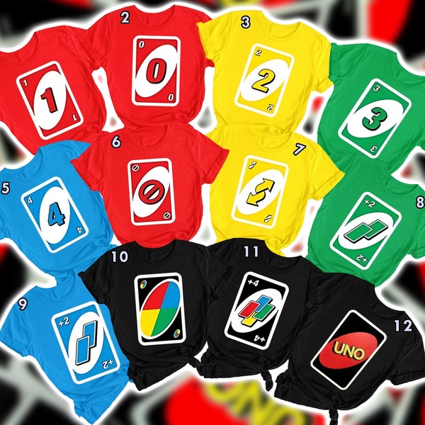 Uno Birthday Shirt - Etsy