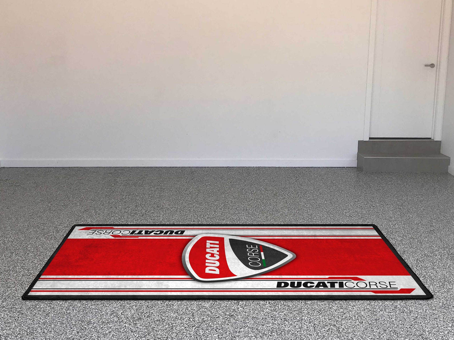 Ducati Corse Personalized Rug Motorcycle Floor Bottom Pit Mat - Etsy