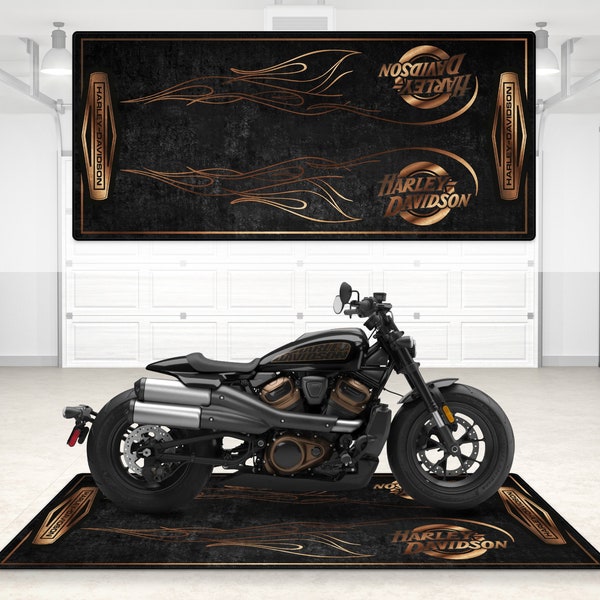 Harley Chopper Mat - Etsy