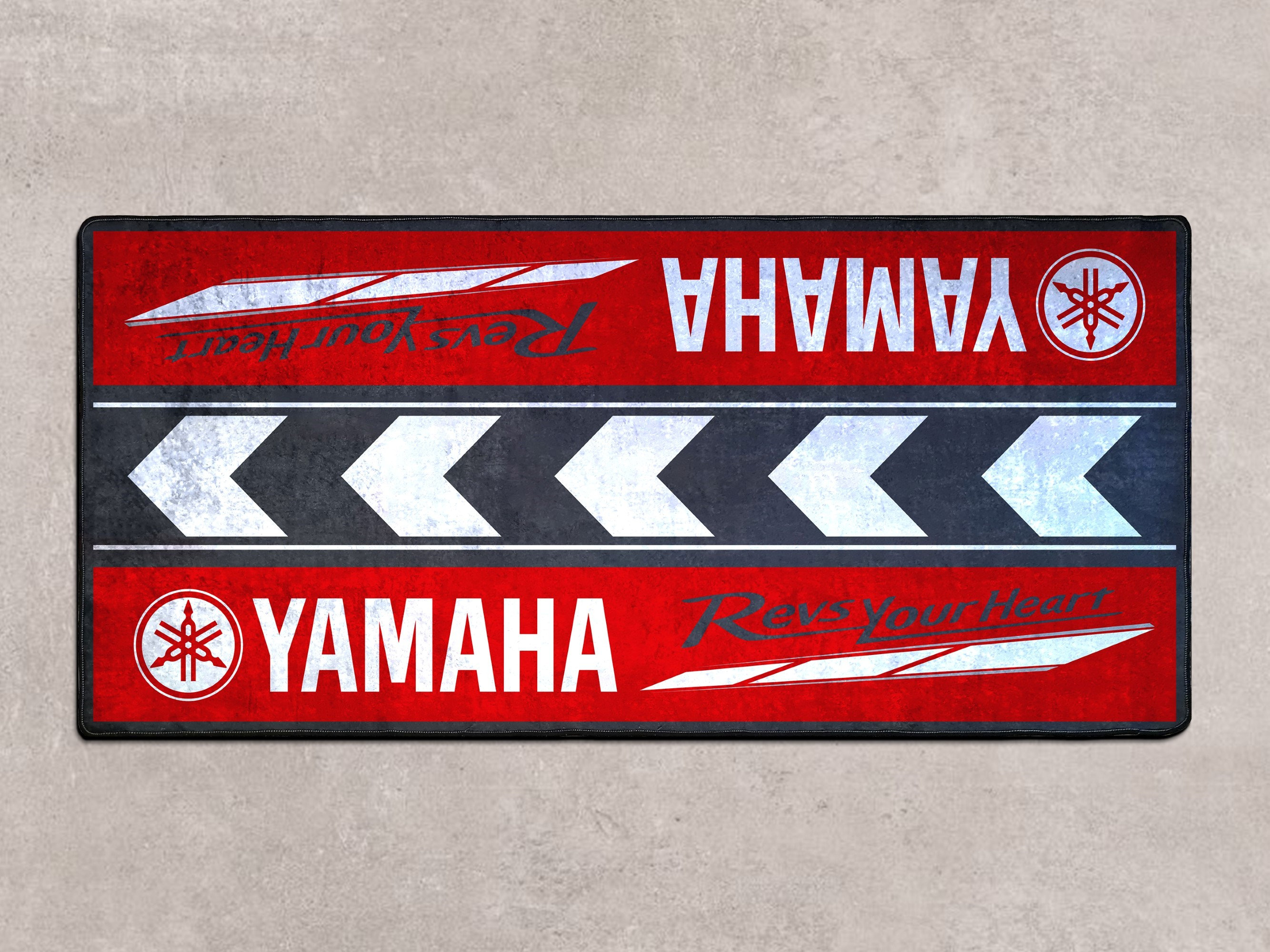 Yamaha Motorcycle Personalized Rug Accesorries Floor Bottom Pit Mat ...
