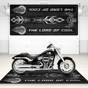 Personalized Display Mat for Harley Davidson & Custom Motorcycle Models ...