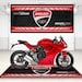 Yamaha Motorcycle Personalized Rug Accesorries Floor Bottom Pit Mat ...