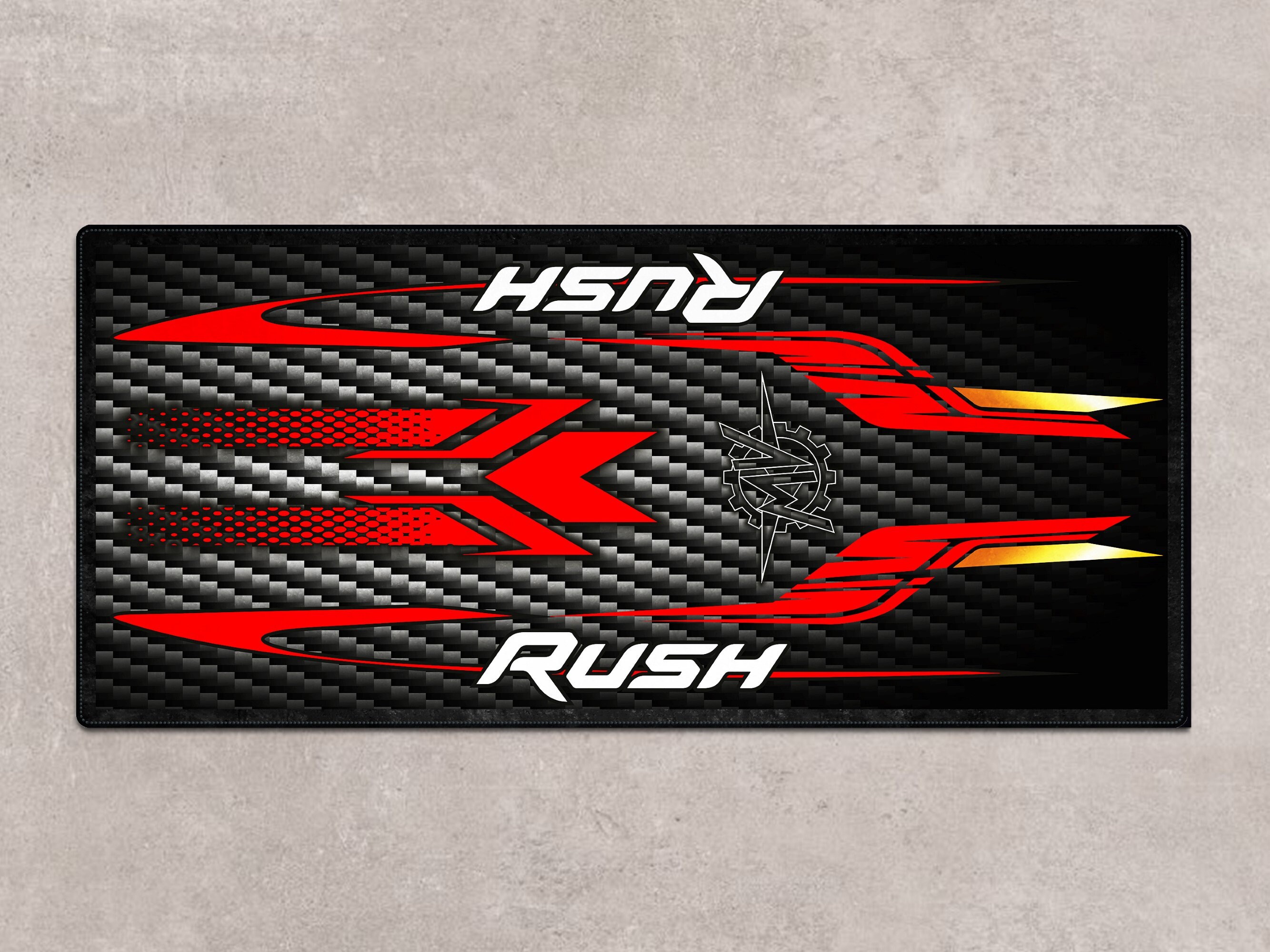 MV Agusta Rush Motorcycle Personalized Rug Motorcycle Pit Mat, Special ...