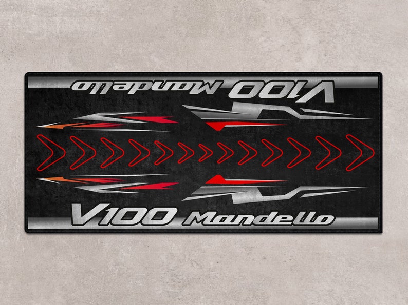 Moto Guzzi V100 Mandello Motorcycle Personalized Rug Floor - Etsy