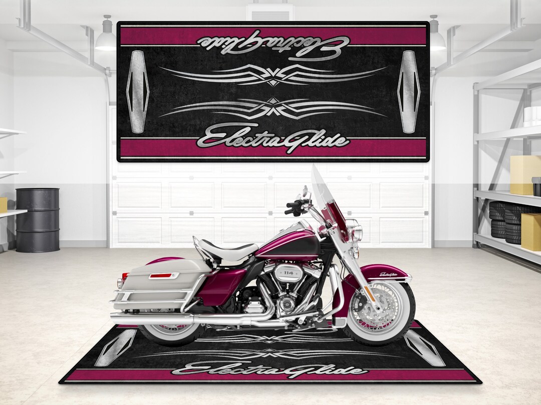 Designed Pit Mat for Harley Davidson Electra Glide - Etsy