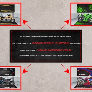 Yamaha R1M Motorcycle Personalized Rug Accesorries Floor Bottom Pit Mat ...