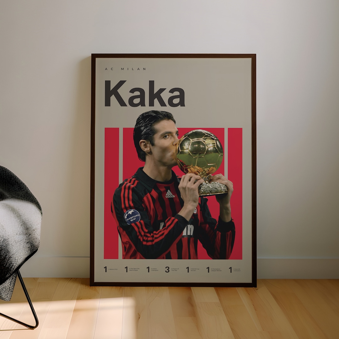 Giroud Poster Ac Milan Poster Ac Milan Wall Art Ac Milan Print Ac Milan ...