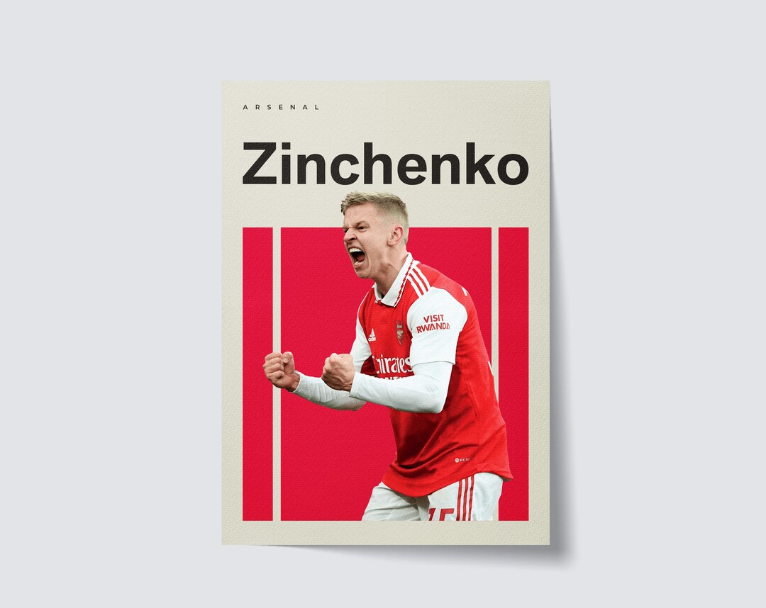 Zinchenko Fussball Spielfeld, Fußball Poster, Fußball Wand Kunst ...