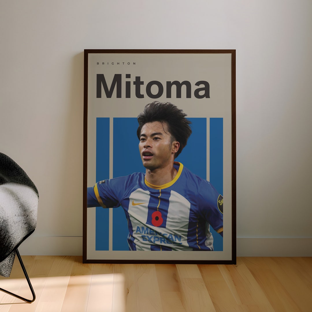 Mitoma Poster Brighton Poster Brighton Wall Art Brighton Print Brighton ...