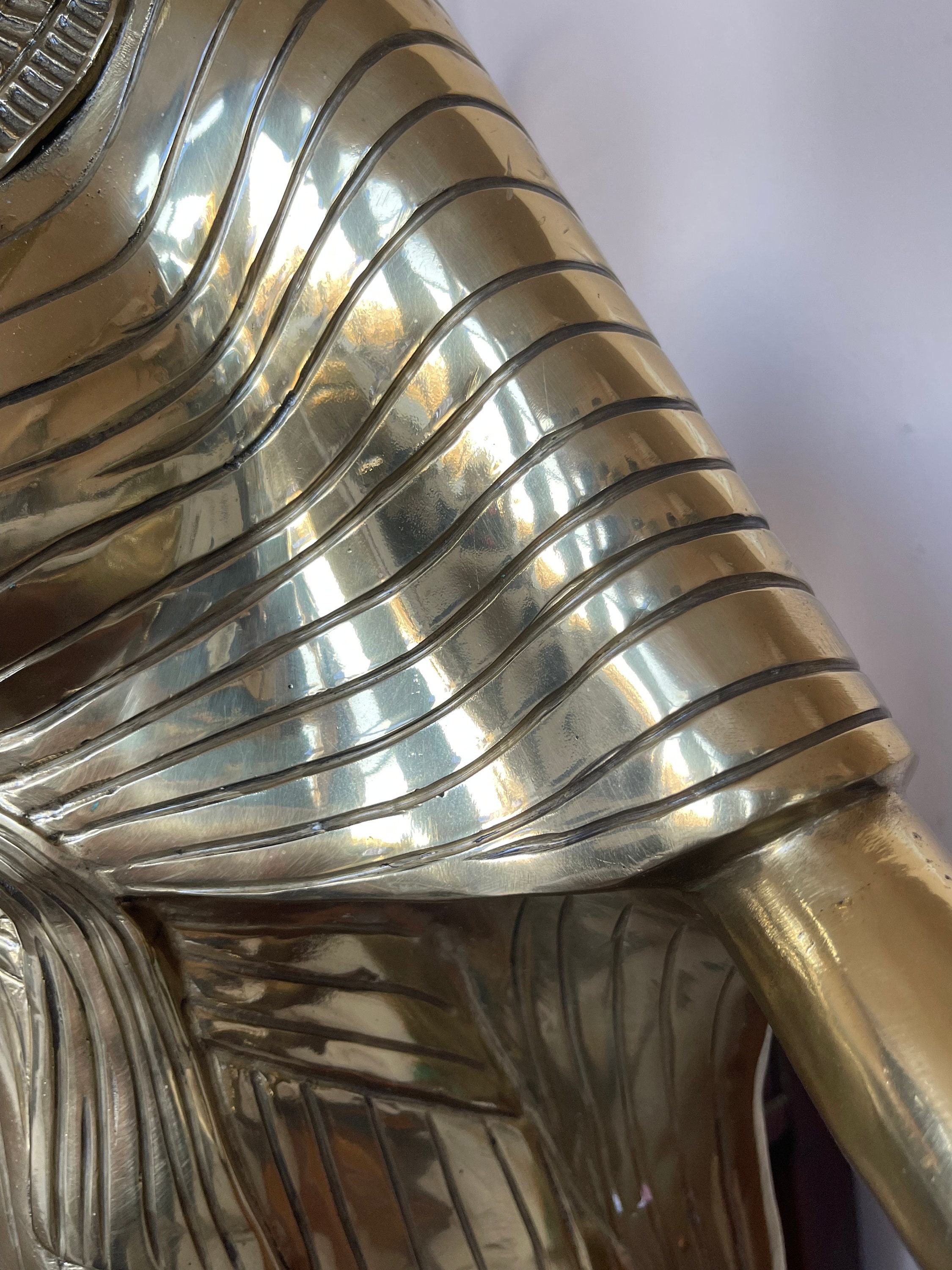 Vintage Egyptian Goddess Selket Sculpture in Full Brass With - Etsy