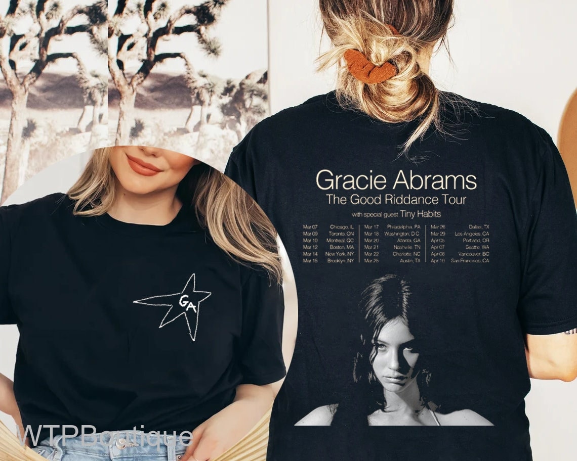 Gracie Abrams Hoodie, Gracie Abrams The Good Riddance Tour Tee, The ...