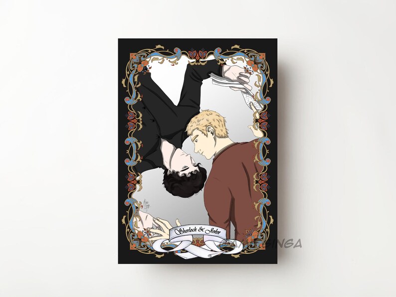 Sherlock Print | Sherlock Card - Etsy