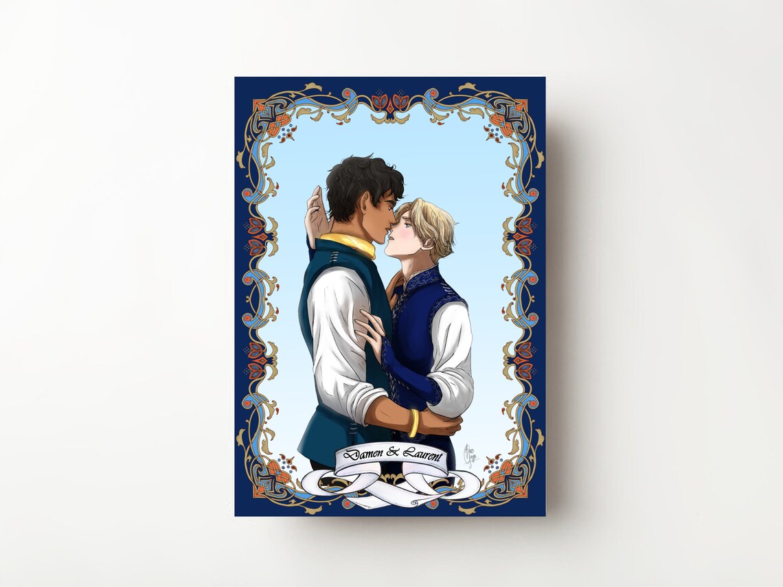 Captive Prince Print Captive Prince Card - Etsy