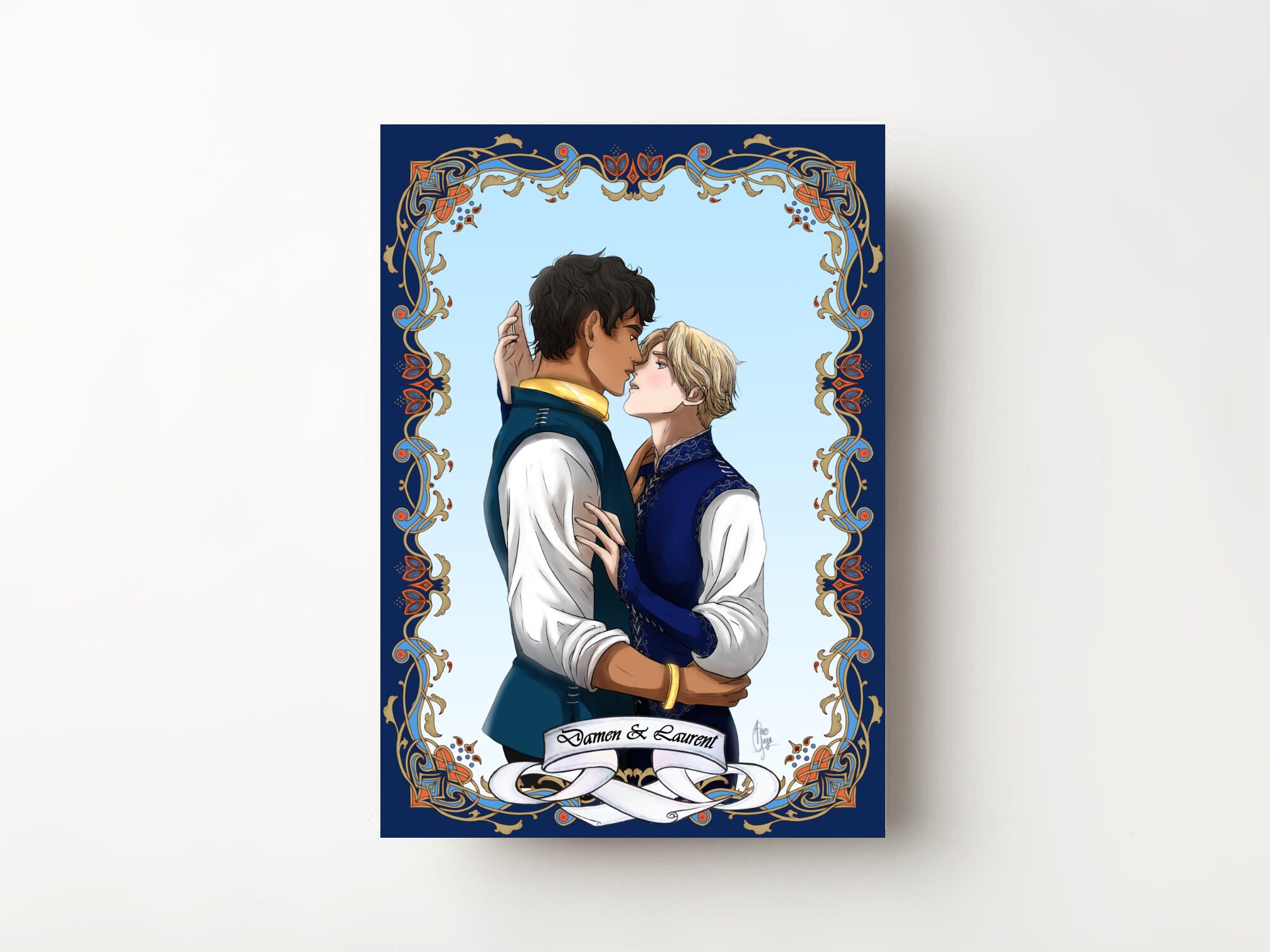 Captive Prince Print Captive Prince Card - Etsy