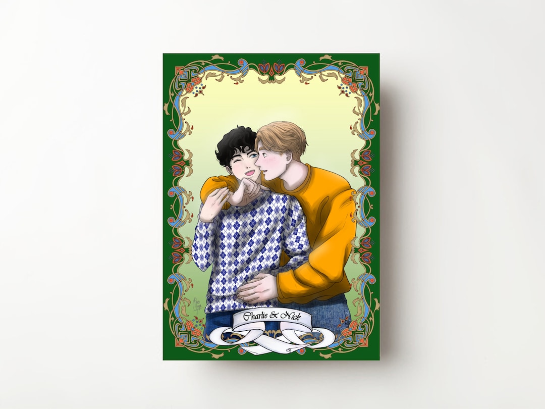 Heartstopper Print Heartstopper Card - Etsy Australia