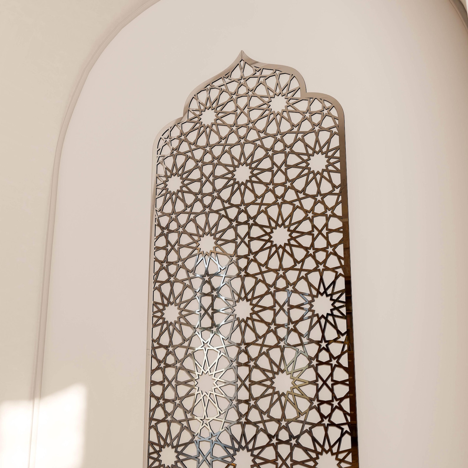 Wooden Mihrab Islamic Wall Art Mehraab for Prayer Room Decor Moroccan ...