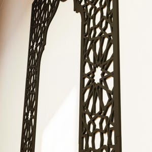 Mihrab Islamic Wall Art Large Mehraab Ramadan Decor Moroccan Wood ...