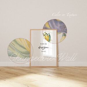 Wooden Frame Mockup, 5x7 Wallpaper Mockup, Frame Mockup DIN A4 ...