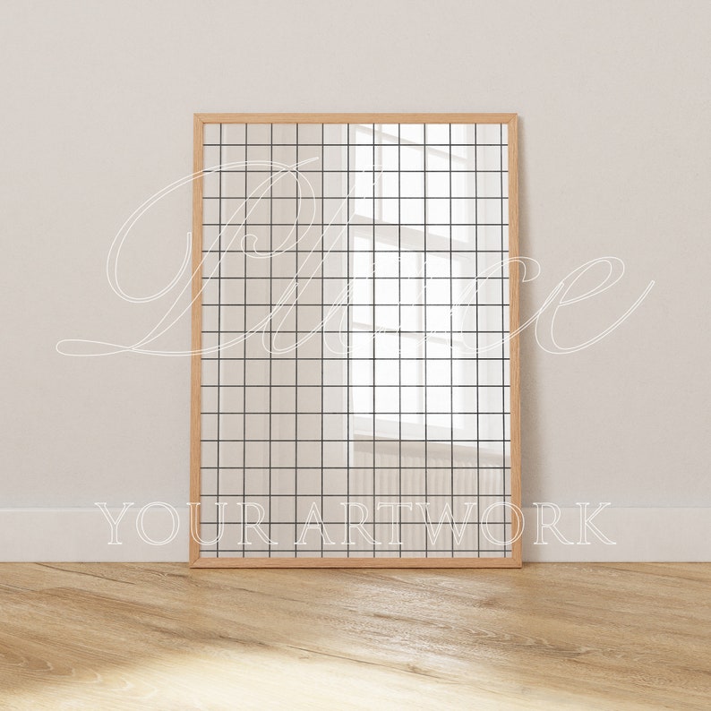 Wooden Frame Mockup 5x7 Wallpaper Mockup Frame Mockup DIN - Etsy