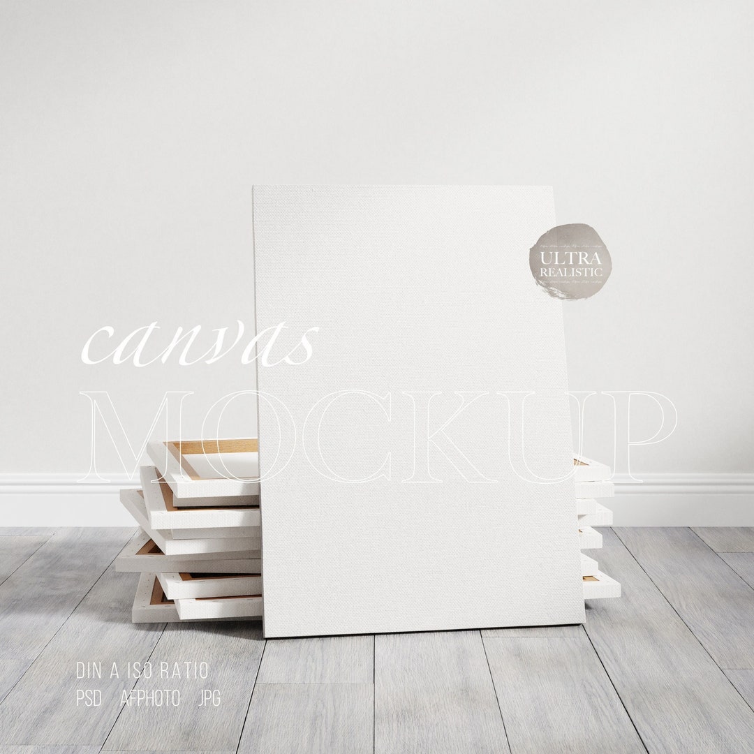 Vertical Canvas Mockup Painting Mockup Minimal Interior - Etsy